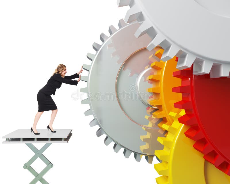 Arbeitskraft im Dienst stockfoto. Bild von arbeiter, verlegenheit ...