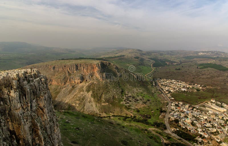 Arbel cliff view stock photo. Image of aerial, view, cliff - 48137422