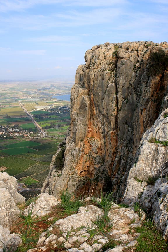 Arbel mountain, Israel stock image. Image of middle, national - 17981457