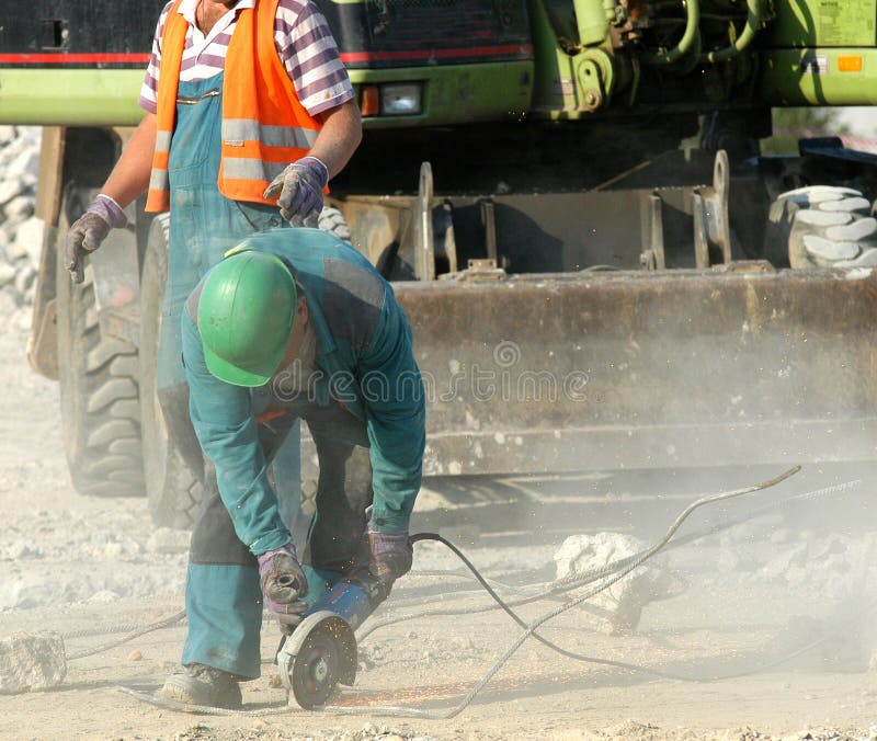 Arbetare arkivfoto. Bild av maskin, overaller, arbete - 3338144