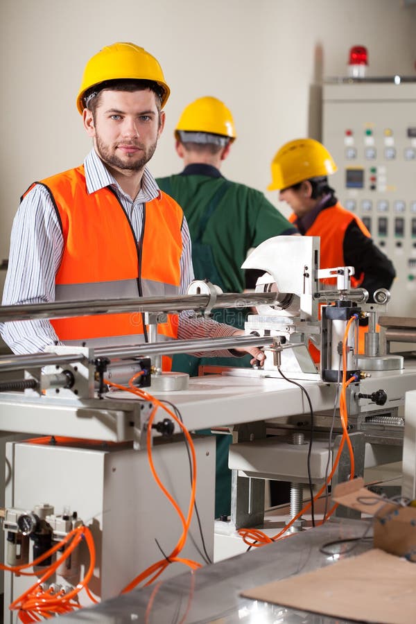 Diskutera arbetare arkivfoto. Bild av seminarium, arbetare - 5684772