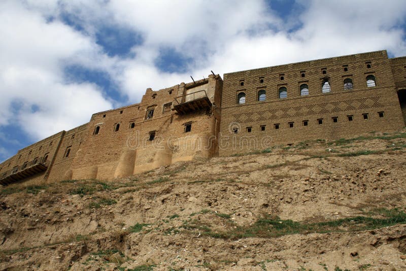 The Castle of Erbil, Iraq. stock image. Image of hawler - 29845631