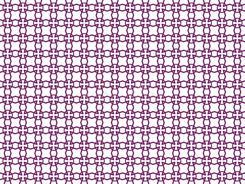 Arbitrary Geometric Shapes on a Seamless Pattern on a White Back Stock ...