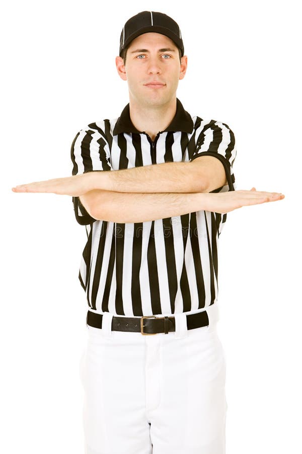 Arbitre : Signalisation D'un Passage Inachevé Photo stock - Image du ...