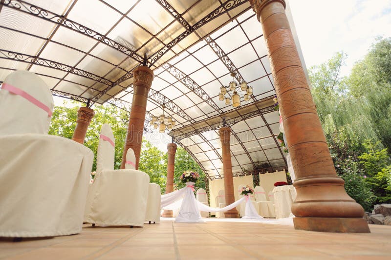 Arbor with Column stock image. Image of back, grass, group - 38229897