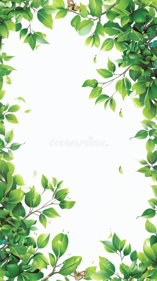 Vertical Trees Border Stock Illustrations – 197 Vertical Trees Border ...