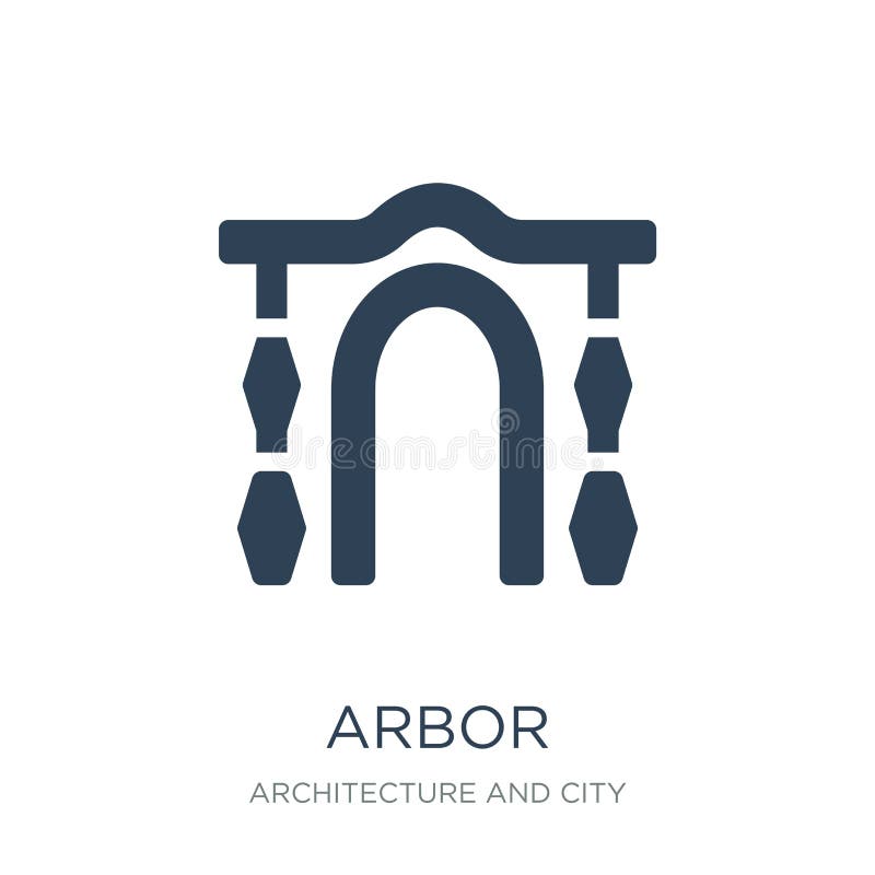 Arbor Icon Vector Isolated on White Background, Arbor Sign , Line or ...