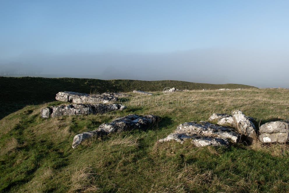 Arbor Low Stone Circle stock image. Image of neolithic - 260760249
