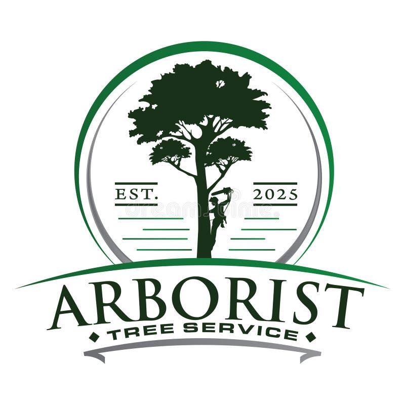 Arborist Tree Services Logo Design Stock Vector - Illustration of tree ...