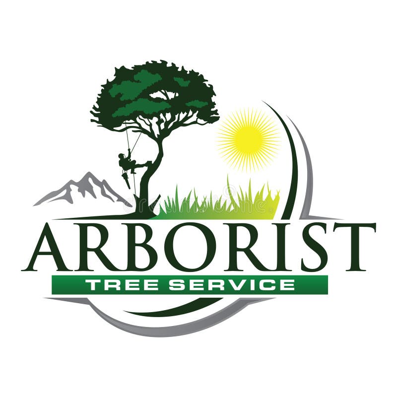 Arborist Tree Services Logo Design Stock Vector - Illustration of wood ...