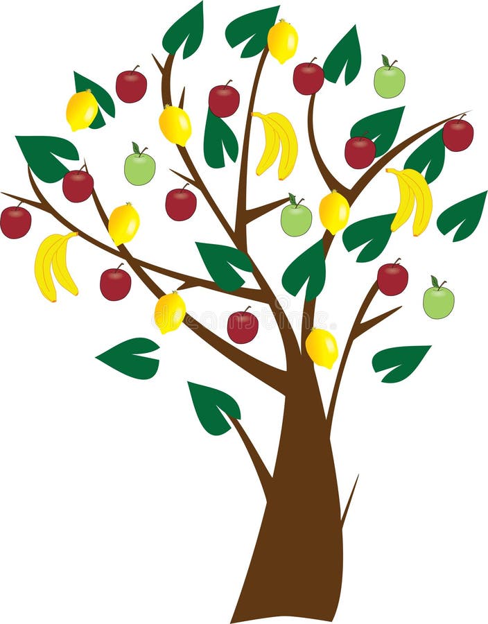 Arbre Fruitier Abstrait Stock Illustrations, Vecteurs, & Clipart – (121 ...