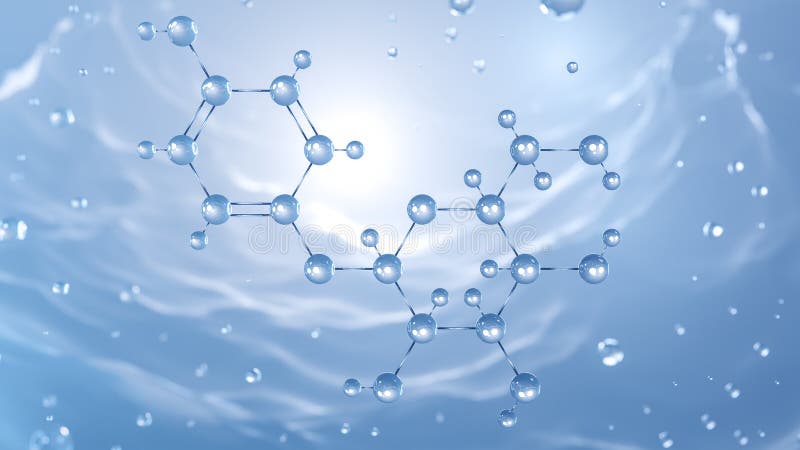 Arbutin Molecular Structure, 3d Model Molecule Alpha-arbutin, Glycoside ...