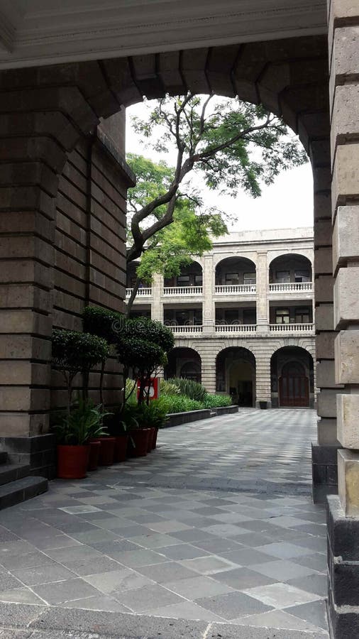 The Arc stock image. Image of perspective, hall, couloir - 160997697