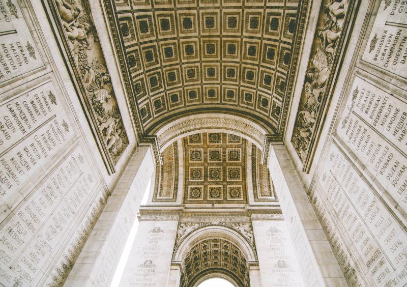 Arc De Triomphe editorial stock photo. Image of adventure - 50313058