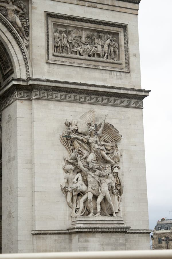 Arc de triumph detail stock image. Image of detail, details - 89299977