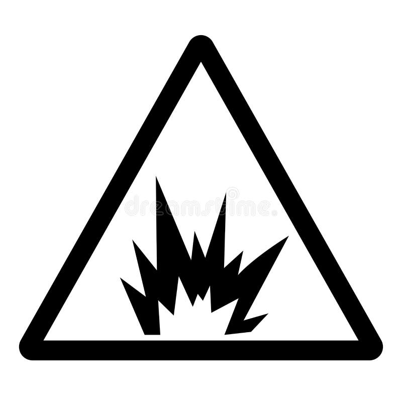 Arc Flash Hazard Symbol Sign, Vector Illustration, Isolate on White ...
