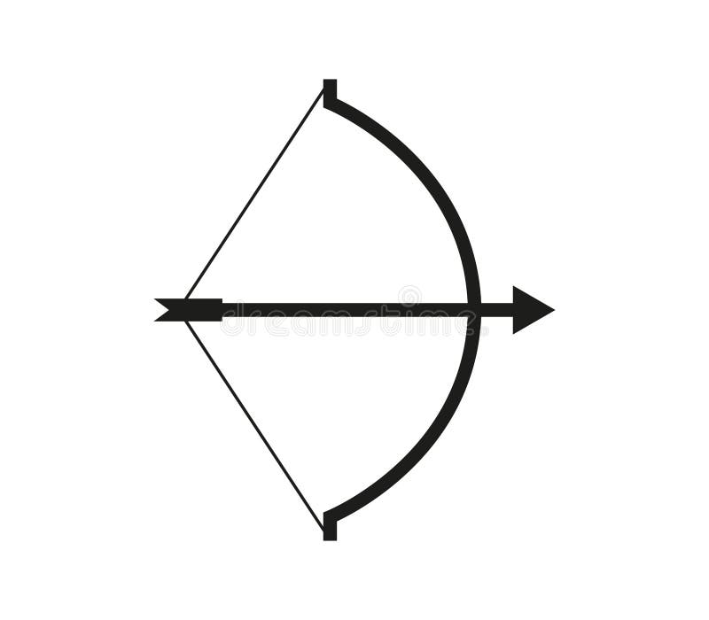 Illustrated archer stock vector. Illustration of pull - 8783242