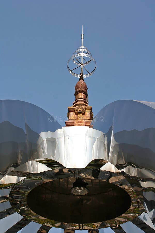 Arc metallic structure stock image. Image of arch, modern - 10891797