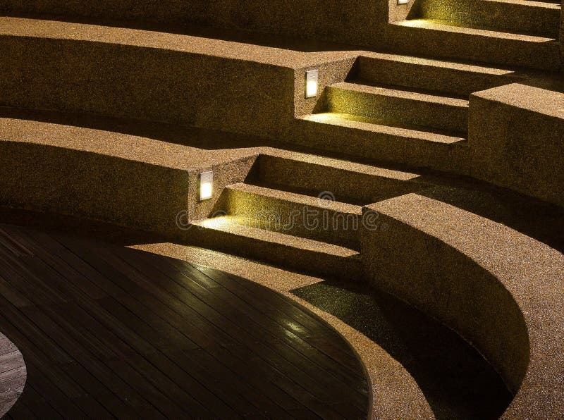 Arc Shaped Stairs stock photo. Image of staircase, steps - 18897016