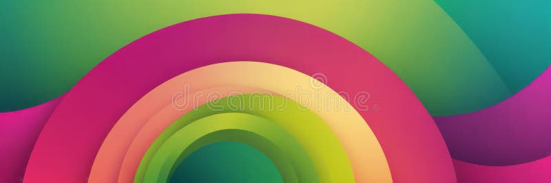 Arc Shapes in Fuchsia and Lawn Green Stock Photo - Image of wallpaper ...
