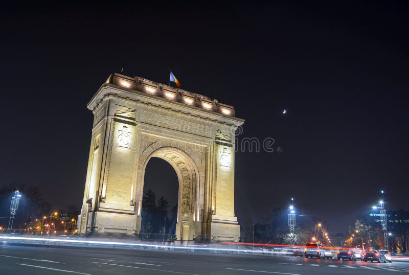 Arc of Triumf stock image. Image of destination, landmark - 104501263