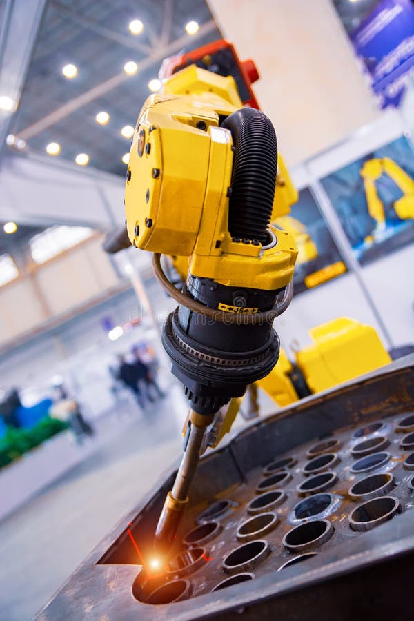 Working Laser PCB Processing Machine Stock Image - Image of ...