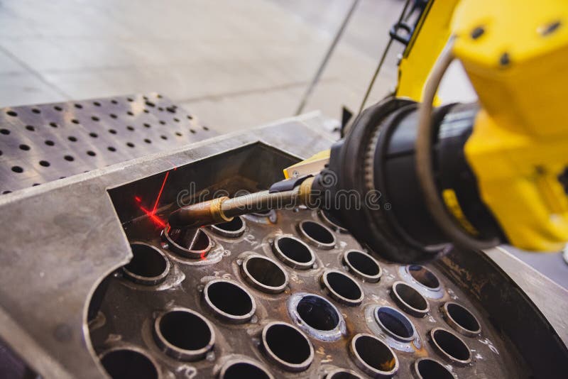 Working Laser PCB Processing Machine Stock Image - Image of ...