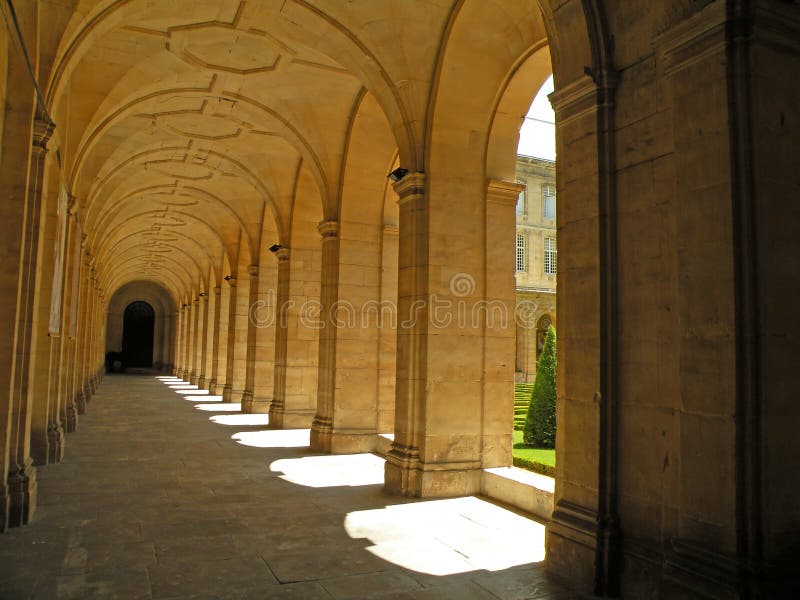 Arcada foto de archivo. Imagen de turista, turismo, historia - 12978626