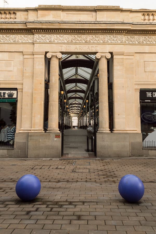 The Arcade - Broadmead at Bristol Editorial Stock Photo - Image of ...