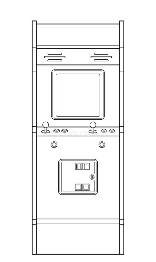 Arcade Machine Front