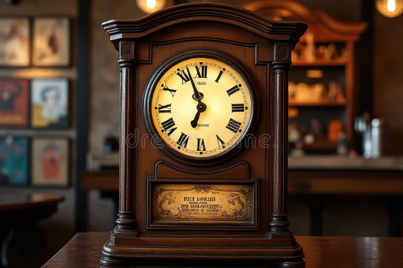 Arcade Clock Design Innovation Stock Illustration - Illustration of ...