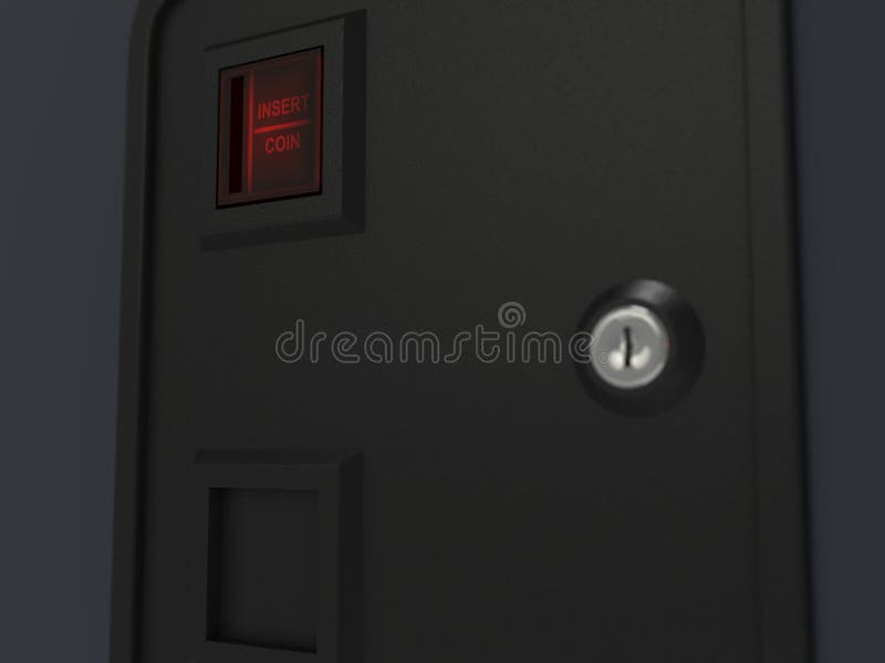 Arcade Coin Slot stock illustration. Illustration of slot - 36795219