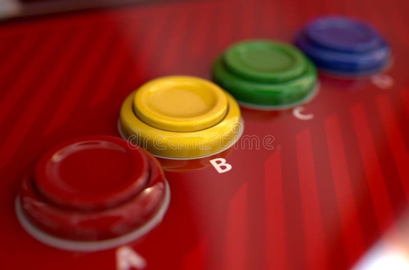 Arcade Control Panel ilustração stock. Ilustração de jogos - 78361938