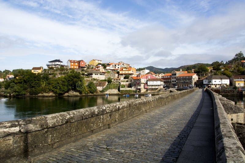 Arcade, Galicia, Spain stock image. Image of water, historic - 105654275