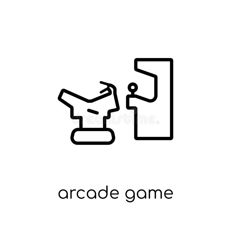 Arcade Game Icon from Entertainment Collection. Stock Vector ... Arcade Game Icon from Entertainment Collection. Stock Vector ...