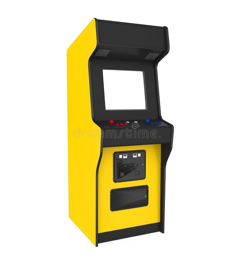 Arcade Machine Front View Stock Illustrations – 42 Arcade Machine Front ...