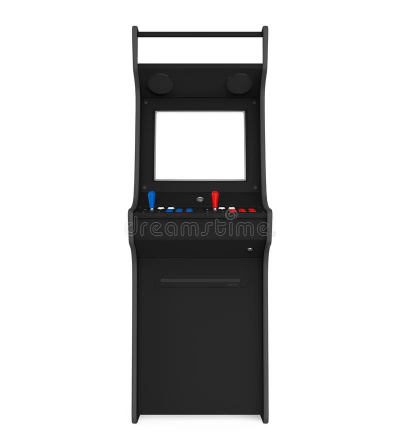 Arcade Machine Front View Stock Illustrations – 38 Arcade Machine Front ...