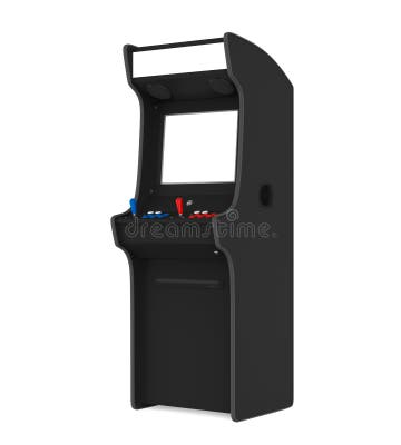 Arcade Machine Front View Stock Illustrations – 57 Arcade Machine Front ...