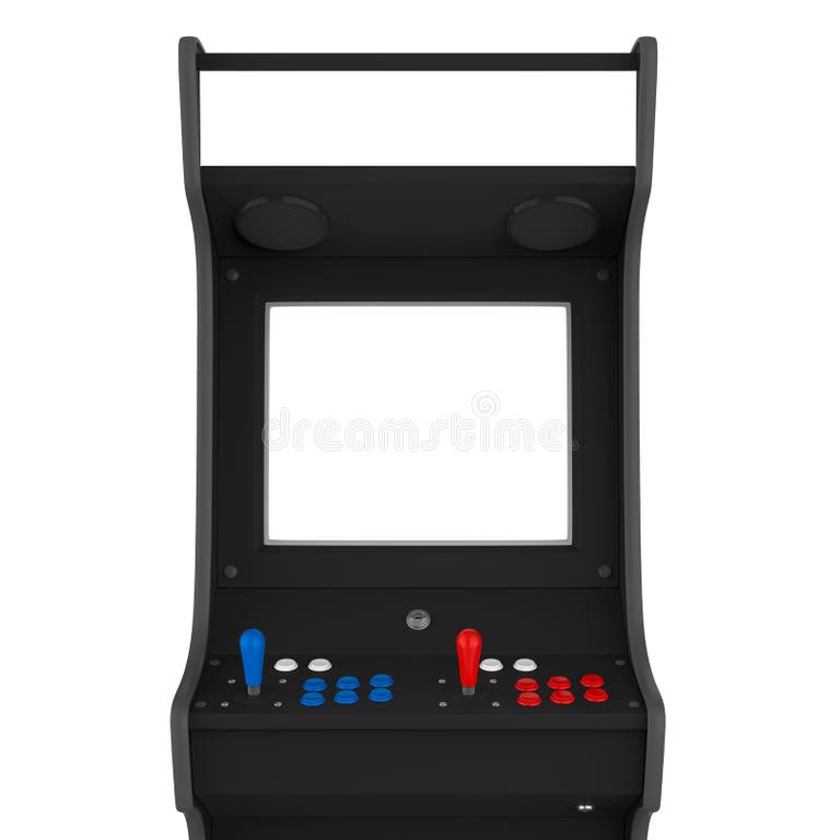 Arcade Machine Front View Stock Illustrations – 52 Arcade Machine Front ...