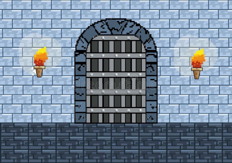 Pixel Art Jail Stock Illustrations – 20 Pixel Art Jail Stock ...