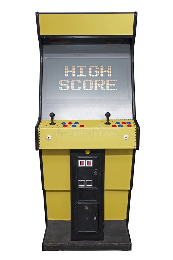 Arcade High Score stock de ilustración. Ilustración de blanco - 53230211