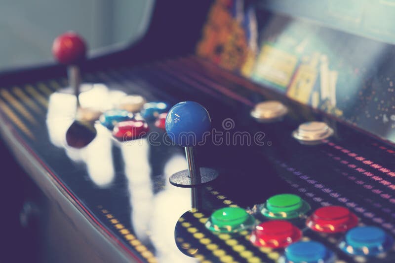Row of Lights at the Pinball Arcade Editorial Photo - Image of playing ...