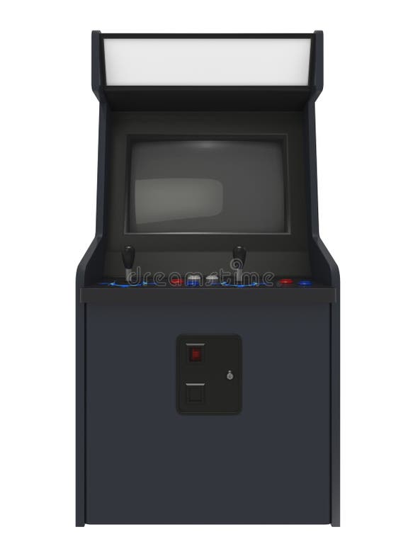 Arcade Machine Front View Stock Illustrations – 57 Arcade Machine Front ...