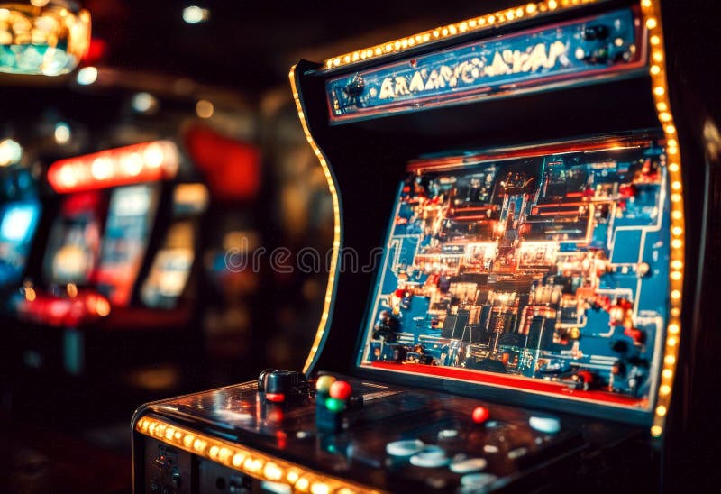 Arcade Machine Game Gaming Gamer Technology Joystick Buttons Fun Retro ...