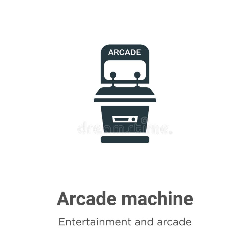 Arcade Machine Icon in Filled, Thin Line, Outline and Stroke Style ...