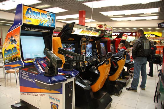 Arcade machines editorial photography. Image of shoot - 19161792