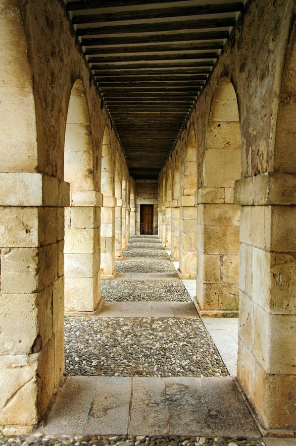 Arcade passageway stock image. Image of architecural - 24547031