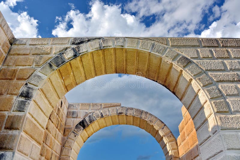 Arcade stock photo. Image of arcade, stonework, shrine - 74048886