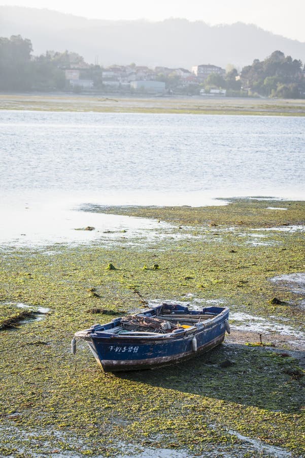 Sailboat Stranded On Sea Ice - Horizontal Editorial Photography - Image ...