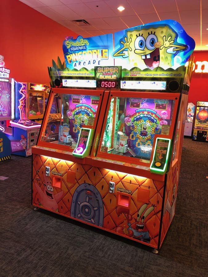 Arcade Video Games fotografía editorial. Imagen de premios - 117593247